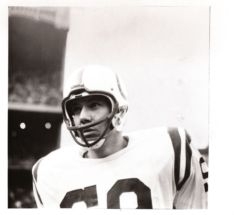 Raymond Berry Baltimore Colts HOF 1967 original Blumenthal photo ...