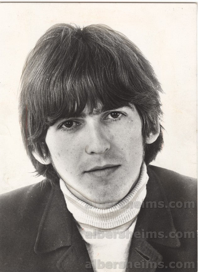 George Harrison Beatles 1969 Original Press Photo – Albersheim's