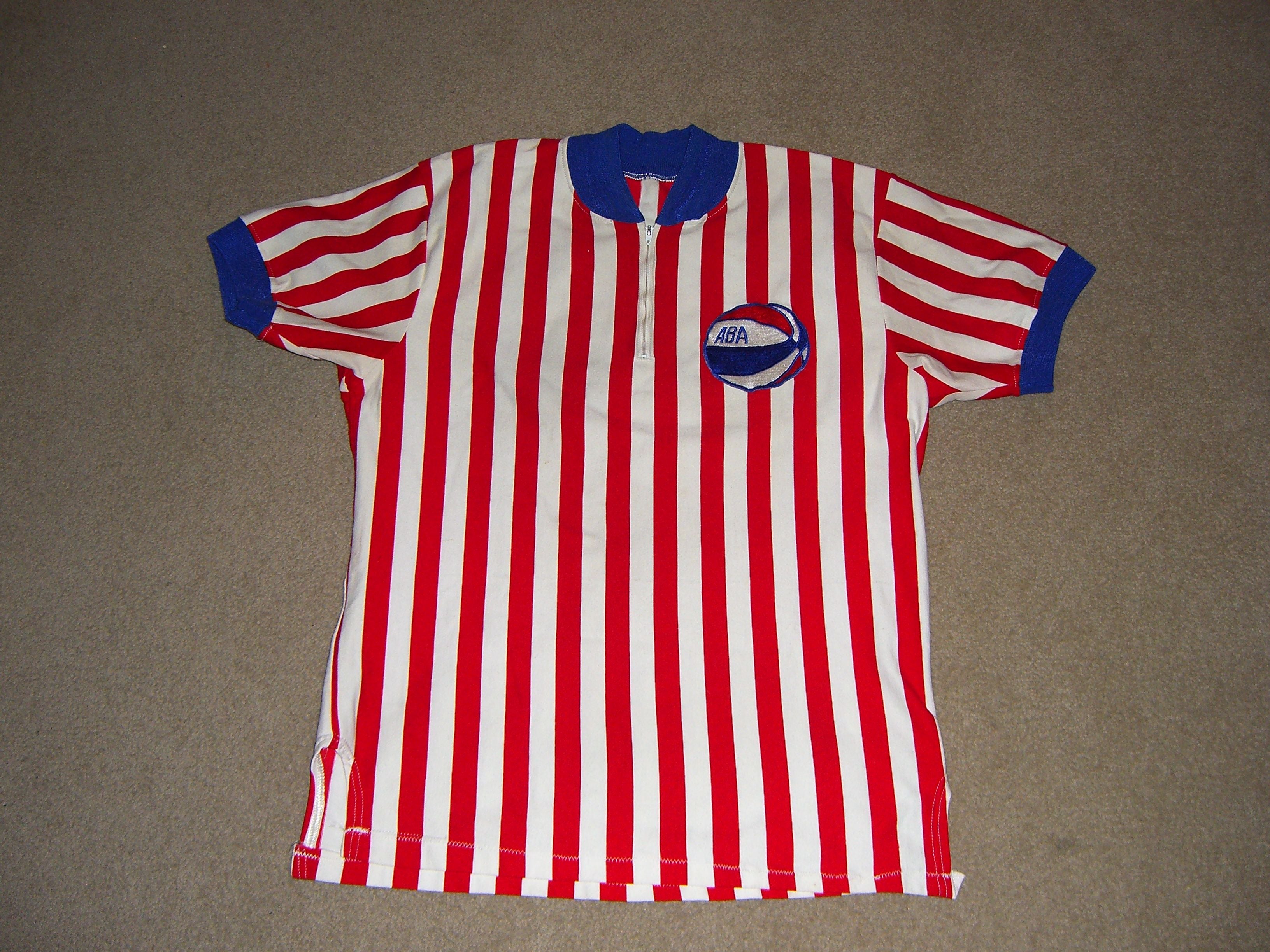 John Vanak Game Worn ABA referee Jersey – Albersheim's